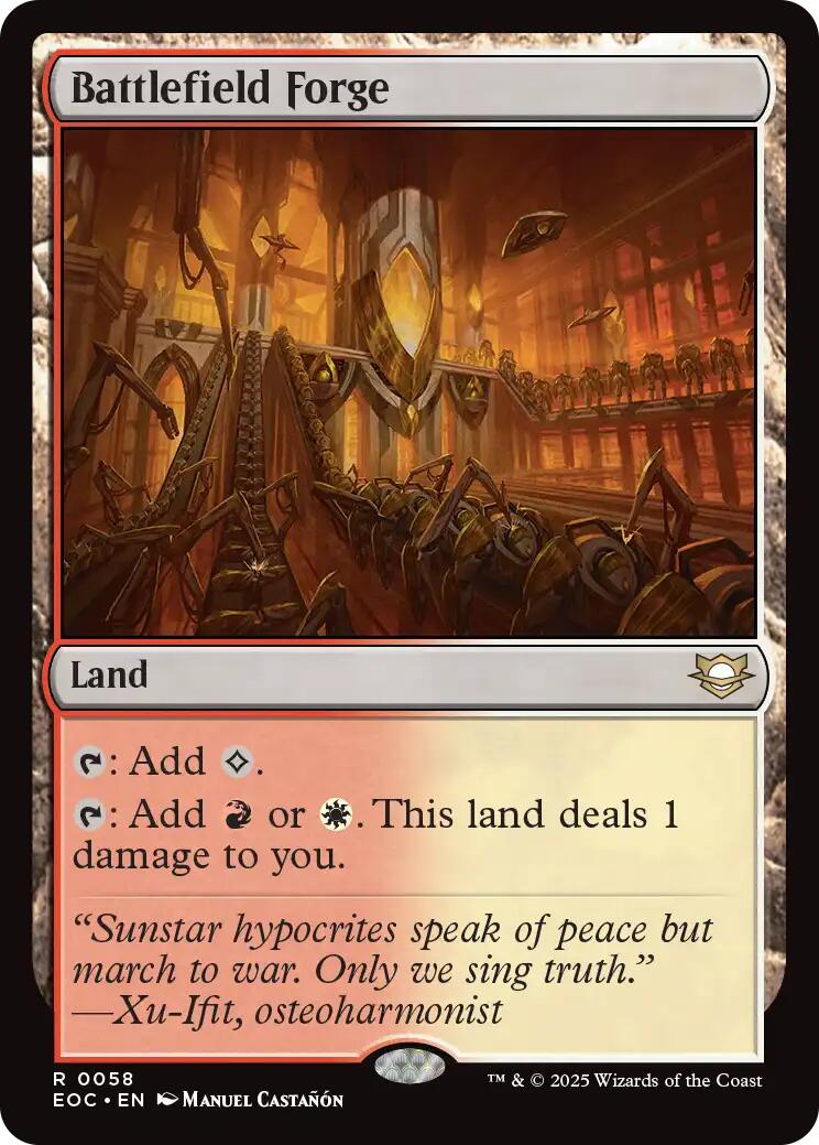 Battlefield Forge Commander: Edge of Eternities | Magic | CardTrader