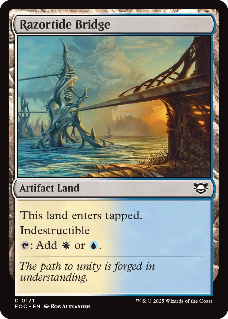 Razortide Bridge Commander: Edge of Eternities | Magic | CardTrader