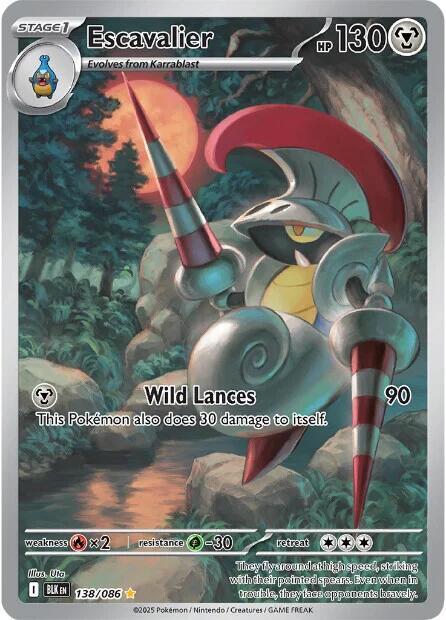 Escavalier Black Bolt | Pokémon | CardTrader