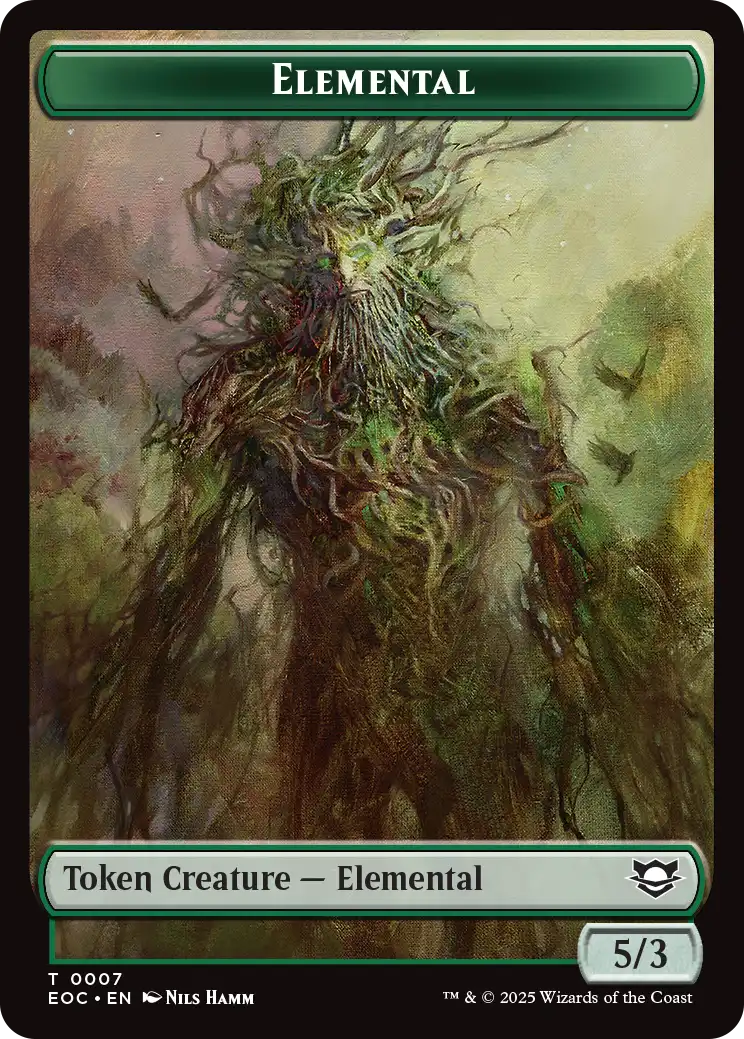 Elemental // Beast Commander: Edge of Eternities | Magic | CardTrader