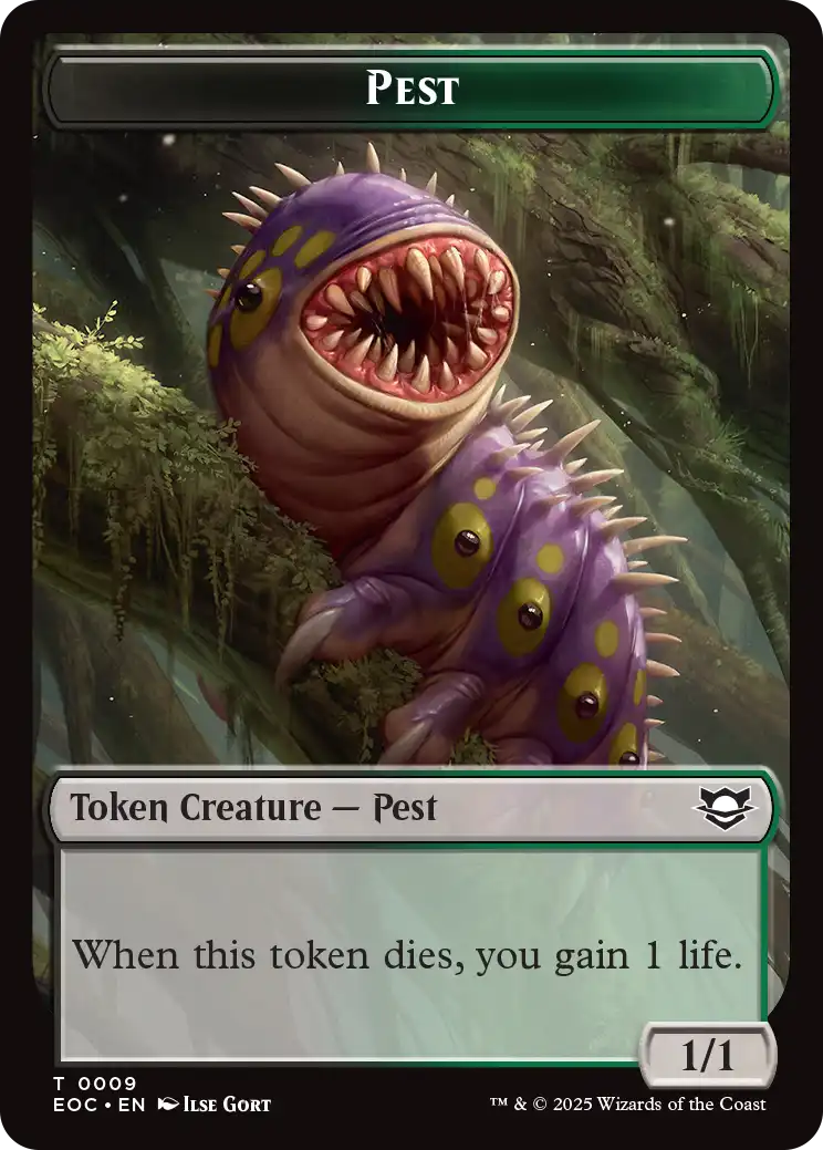 Pest // Beast Commander: Edge of Eternities | Magic | CardTrader
