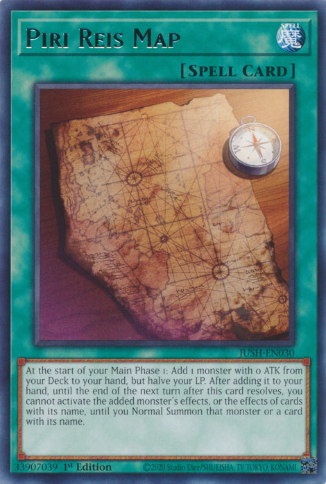Mapa de Piri Reis Justice Hunters | Yu-Gi-Oh! | CardTrader