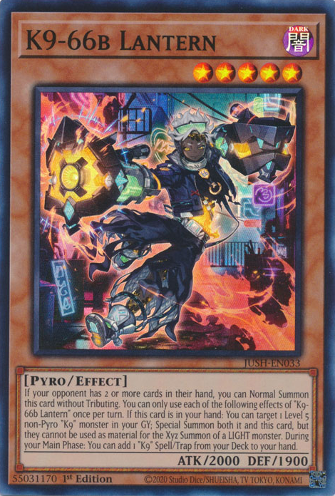 K9-66b Lantern Justice Hunters | Yu-Gi-Oh! | CardTrader
