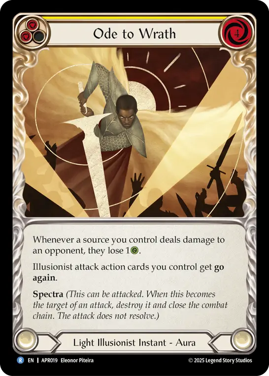 Ode to Wrath Armory Deck: Prism | Flesh and Blood | CardTrader
