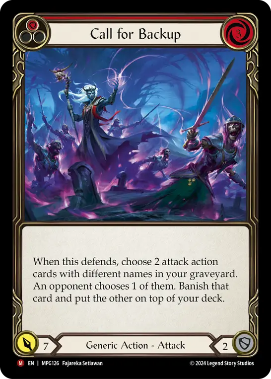 Call for Backup Mastery Pack: Guardian | Flesh and Blood | CardTrader