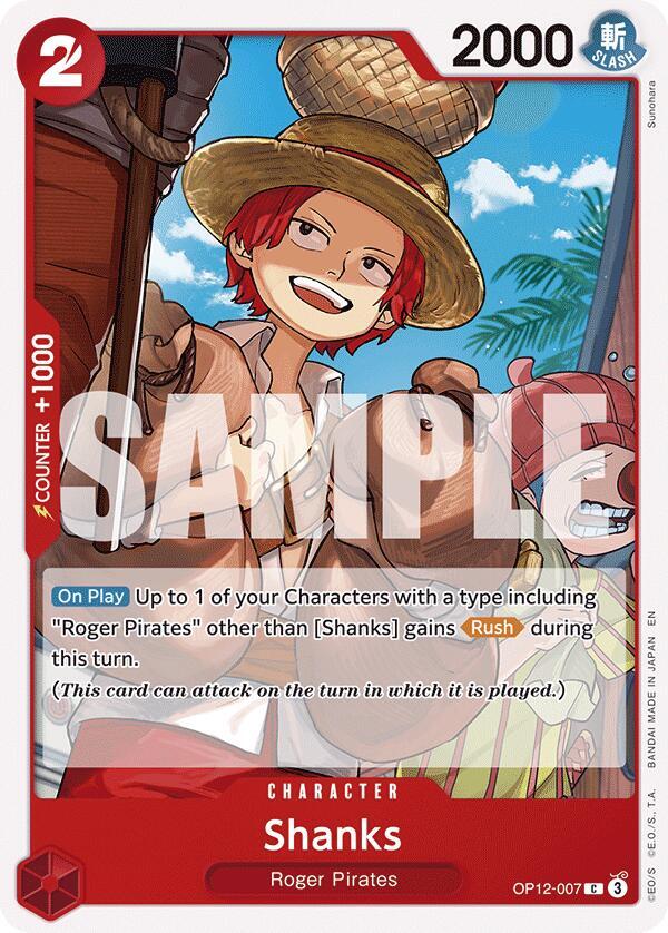 Shanks OP-12: Legacy of the Master | One Piece | CardTrader