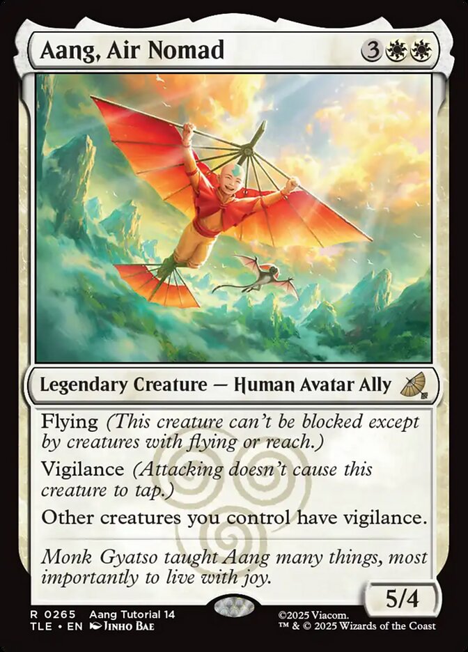 Aang, Air Nomad Avatar: The Last Airbender Beginner Box | Magic ...