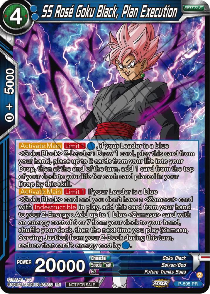 SS Rose Goku Black, Plan Execution Promo | Dragon Ball Super | CardTrader