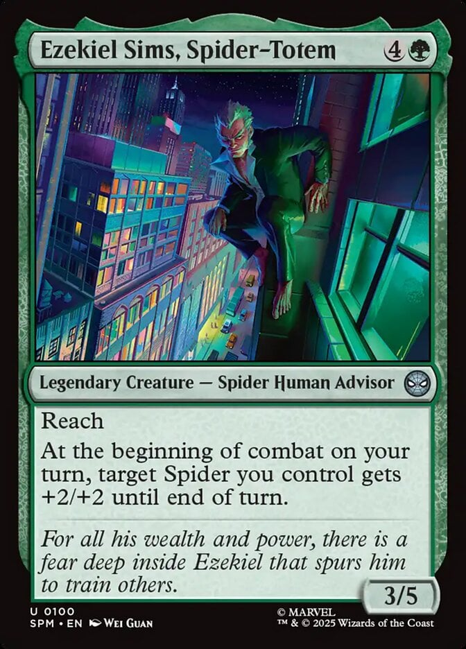 Ezekiel Sims, Spider-Totem Marvel's Spider-Man | Magic | CardTrader