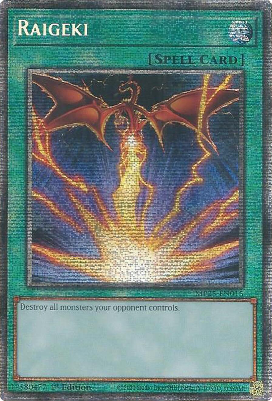 Raigeki 2025 Mega-Tin Mega Pack | Yu-Gi-Oh! | CardTrader