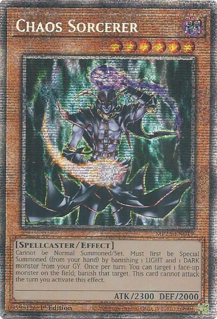 Chaos Sorcerer 2025 Mega-Tin Mega Pack | Yu-Gi-Oh! | CardTrader