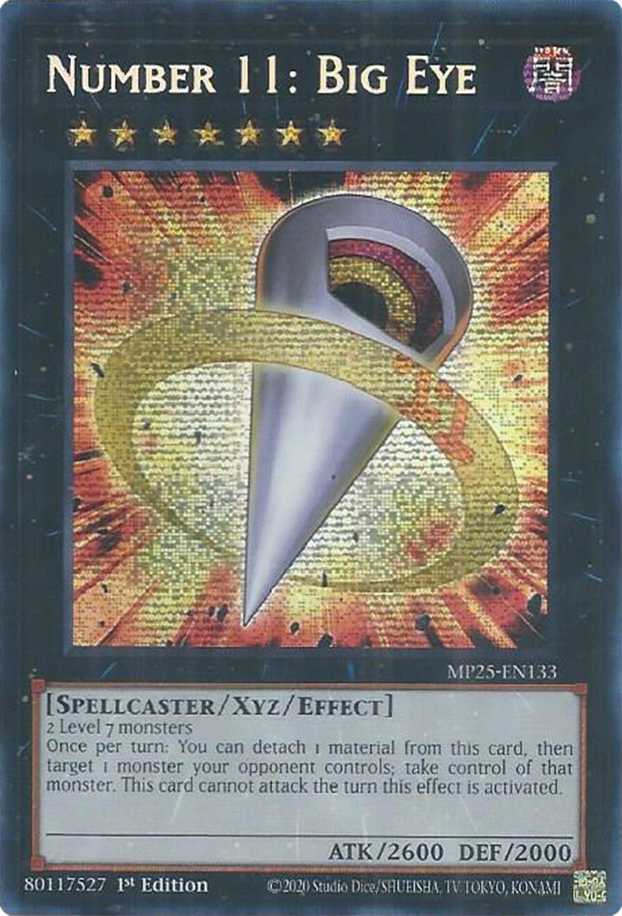 Number 11: Big Eye 2025 Mega-Tin Mega Pack | Yu-Gi-Oh! | CardTrader