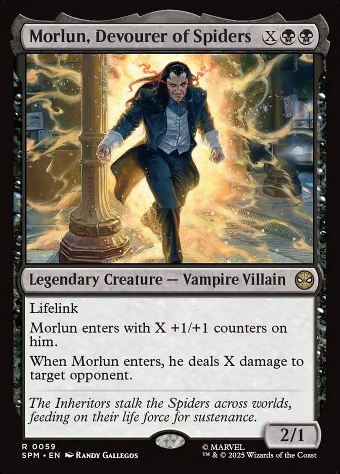 Morlun, Devourer of Spiders Marvel's Spider-Man | Magic | CardTrader