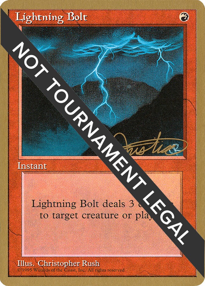 Relámpago Pro Tour 1996: Mark Justice | Magic | CardTrader