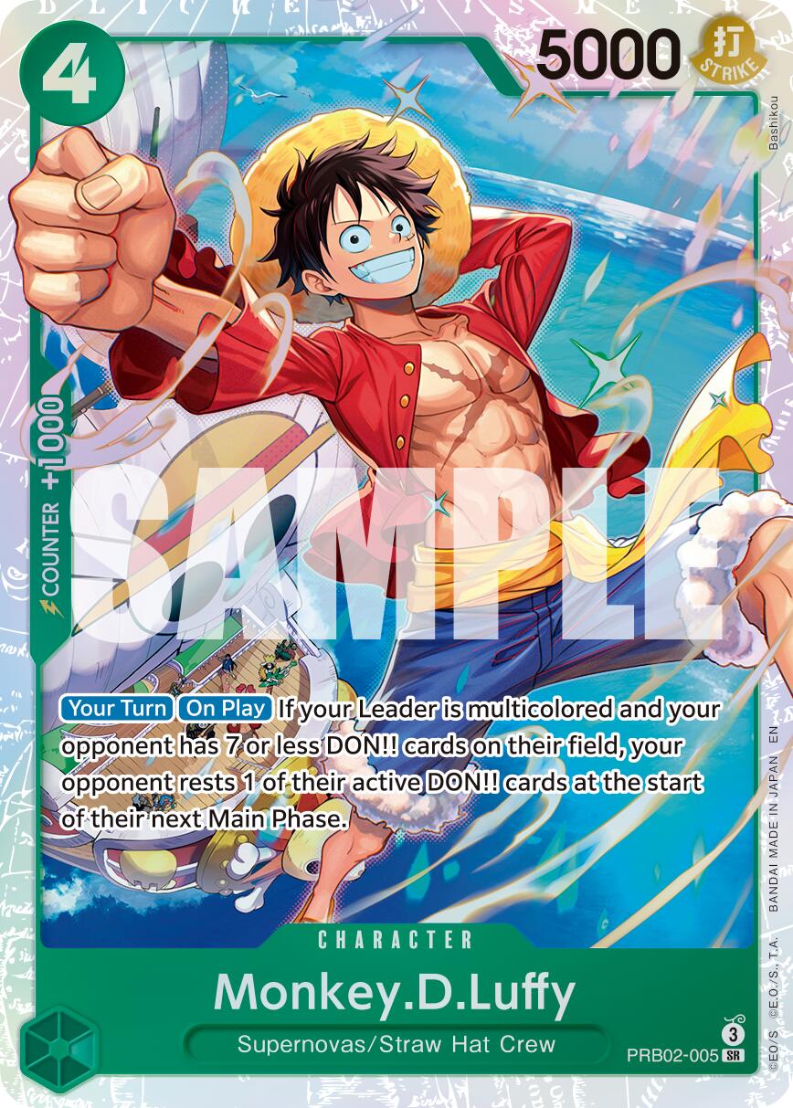 Monkey.D.Luffy PRB-02: The Best 2 - Premium Booster | One Piece ...