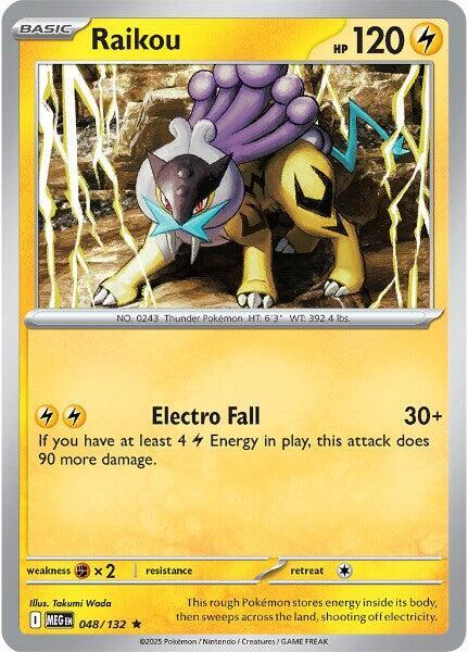 Raikou Mega Evolution | Pokémon | CardTrader