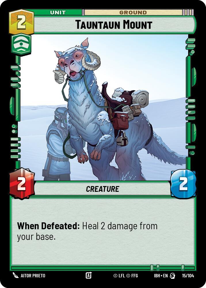 Cavalcatura Tauntaun Intro Battle: Hoth | Star Wars | CardTrader