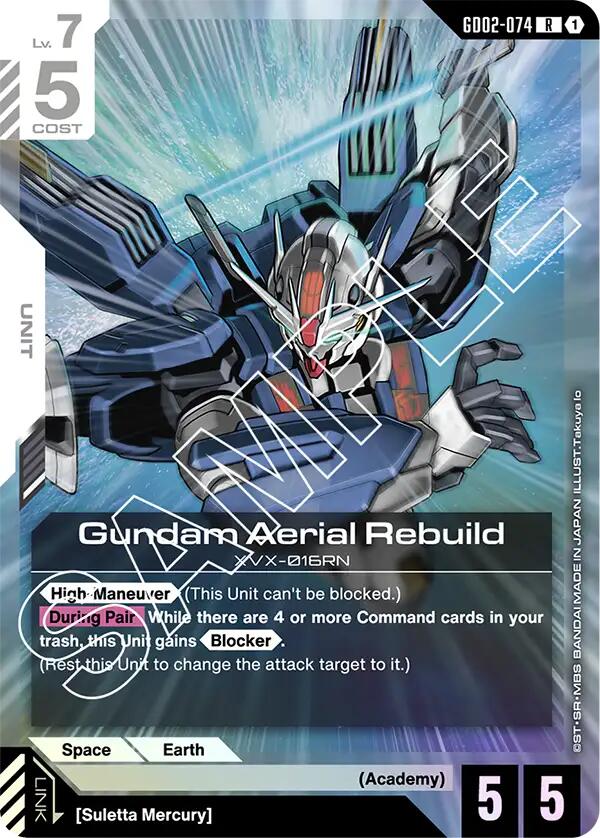 Gundam Aerial Rebuild GD-02: Dual Impact | Gundam | CardTrader