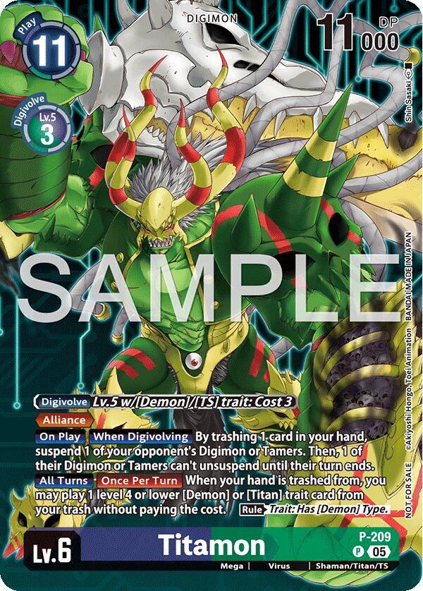Titamon Box Topper | Digimon | CardTrader