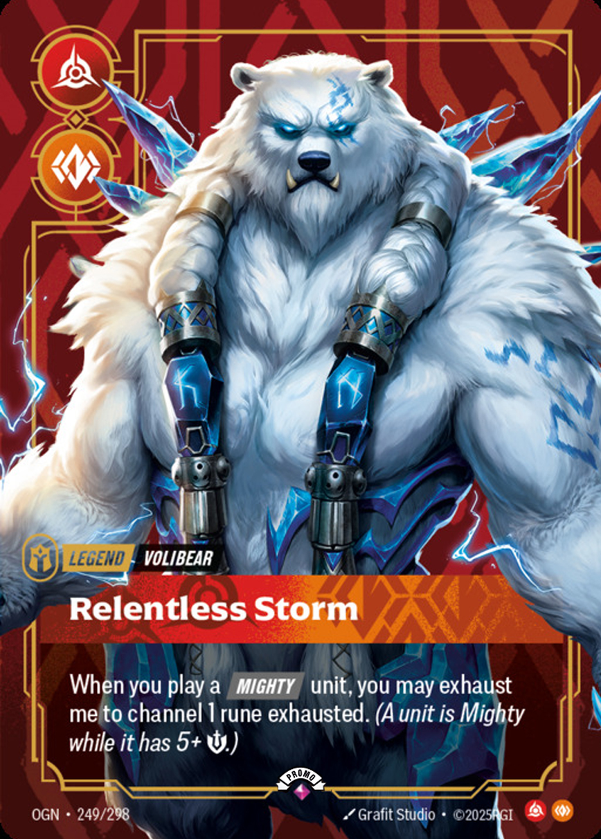 Volibear - Relentless Storm Release Event Promos | Riftbound | CardTrader