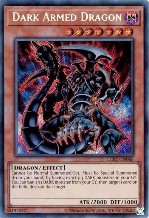 Dark Armed Dragon Legendary Collection Kaiba Mega Pack (2025 Reprint ...