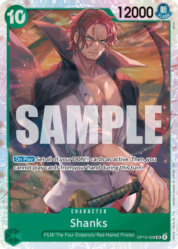Shanks OP-13: Carrying on his Will | One Piece | CardTrader
