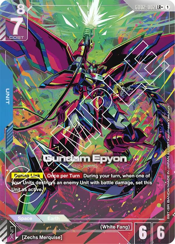 Gundam Epyon GD-02: Dual Impact | Gundam | CardTrader