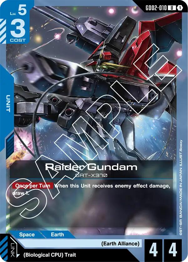 Raider Gundam GD-02: Dual Impact | Gundam | CardTrader