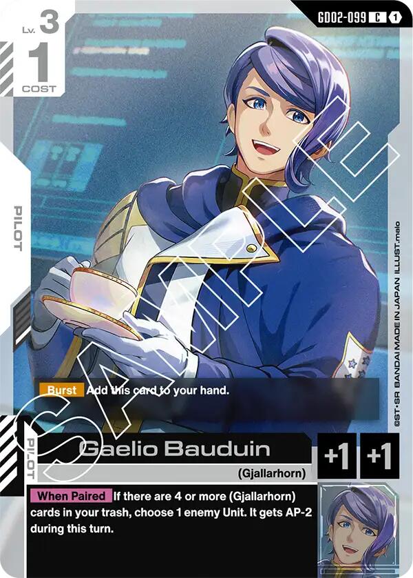 Gaelio Bauduin GD-02: Dual Impact | Gundam | CardTrader