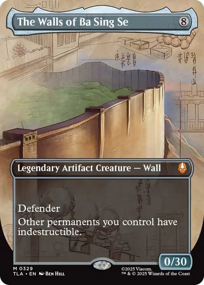 The Walls of Ba Sing Se Avatar: The Last Airbender Collectors | Magic ...