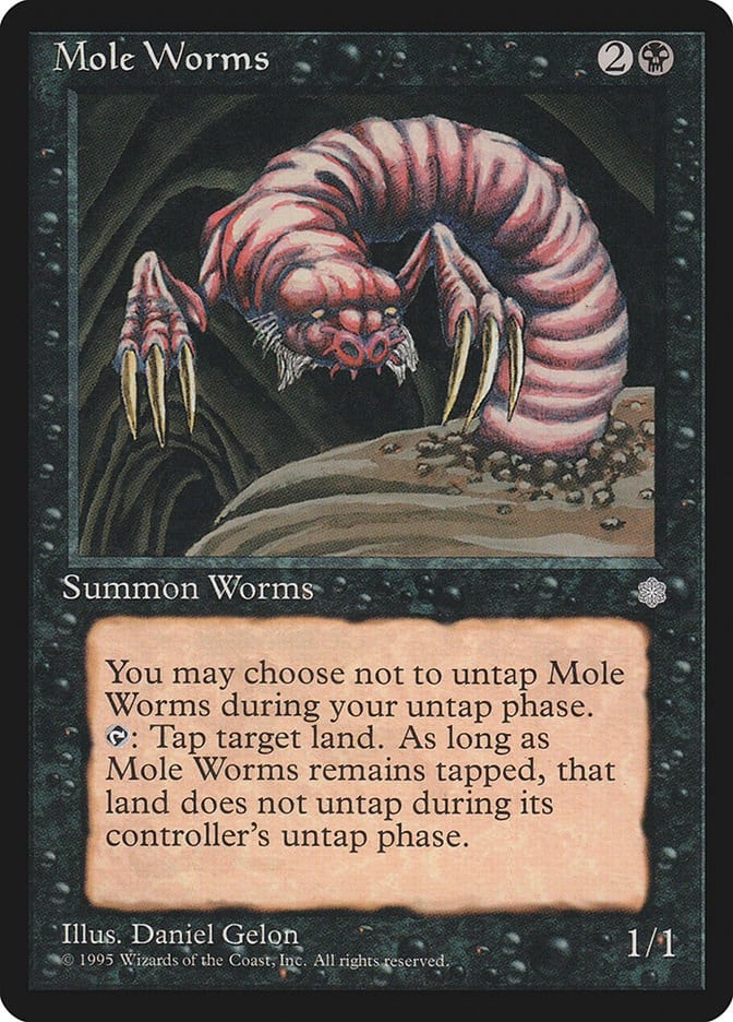 Mole Worms Ice Age | Magic | CardTrader