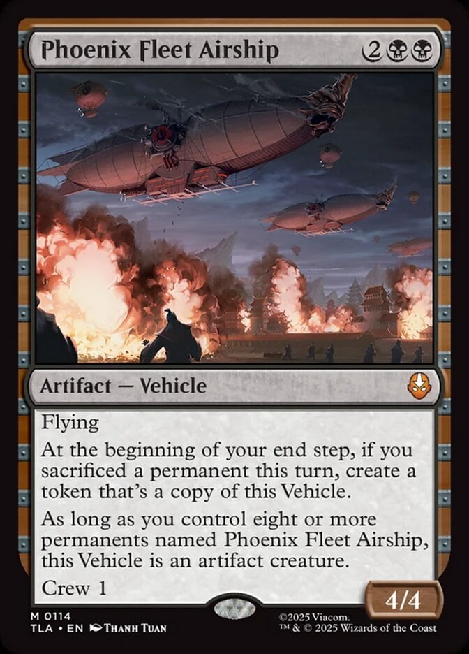 Phoenix Fleet Airship Avatar: The Last Airbender | Magic | CardTrader
