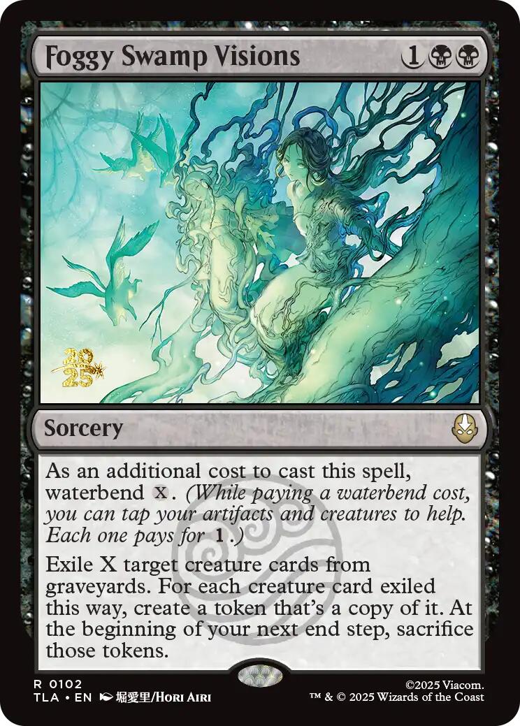 Foggy Swamp Visions Avatar: The Last Airbender Prerelease | Magic ...