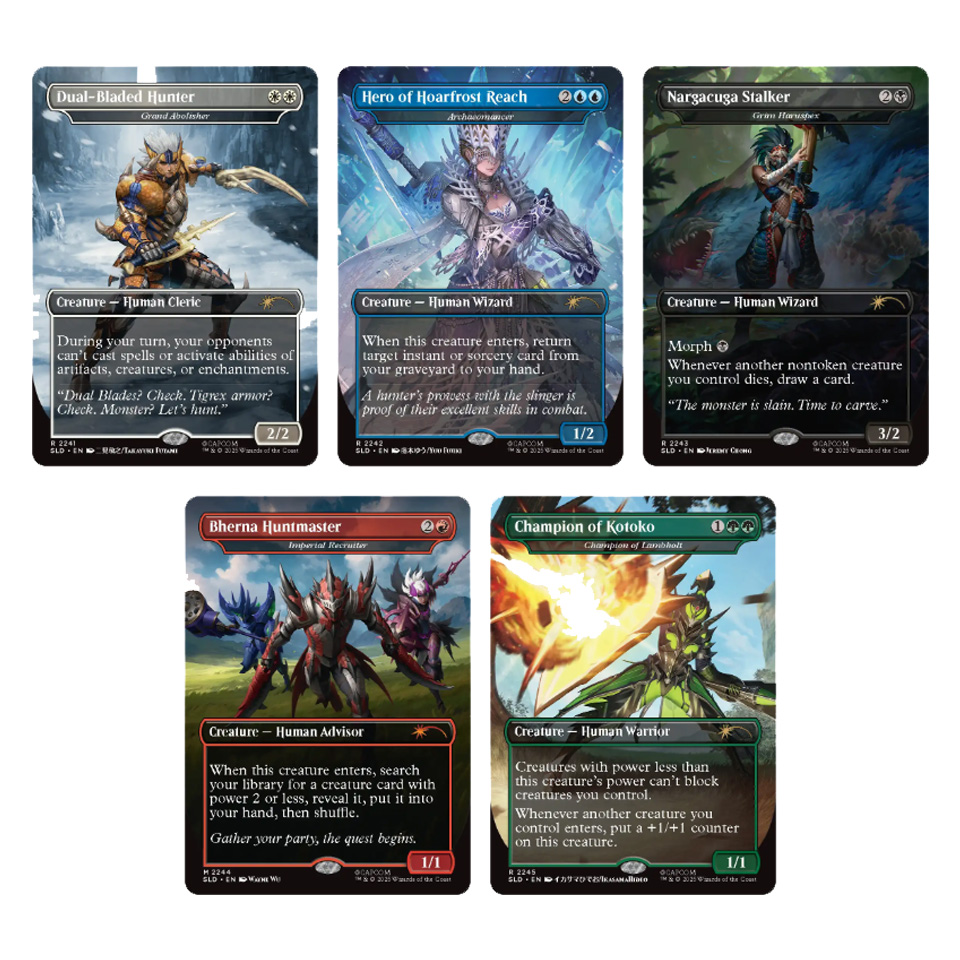 Secret Lair x Monster Hunter: The Hunters Set Secret Lair Drop Series ...