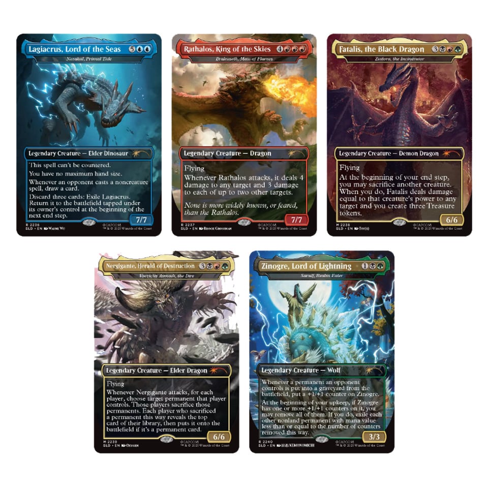 Secret Lair x Monster Hunter: The Monsters Set Secret Lair Drop Series ...