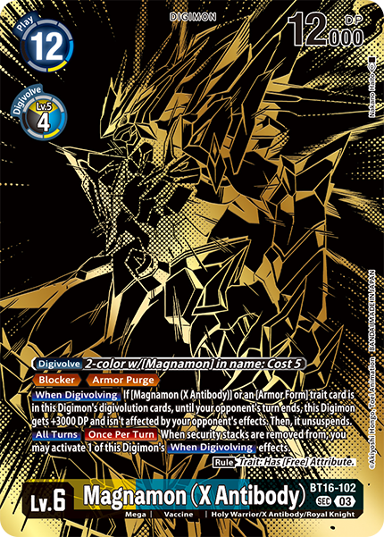 Magnamon (X Antibody) Premium Bandai Products | Digimon | CardTrader