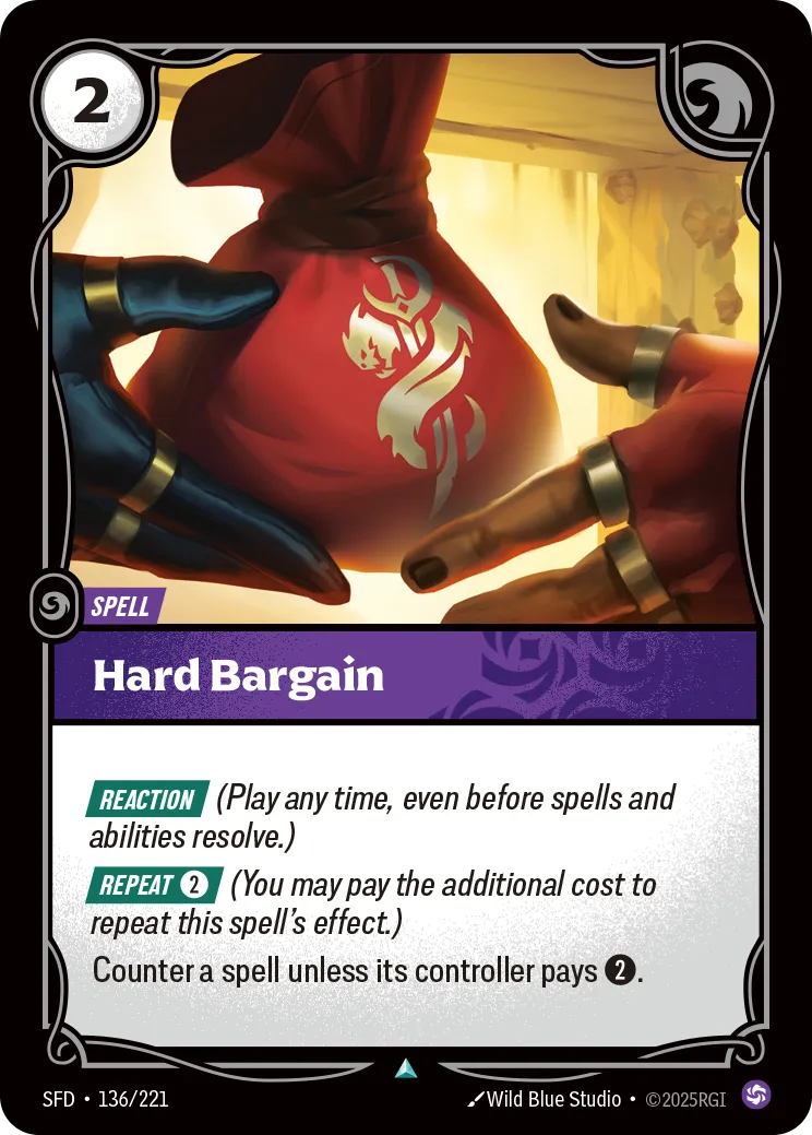 Hard Bargain Spiritforged | Riftbound | CardTrader