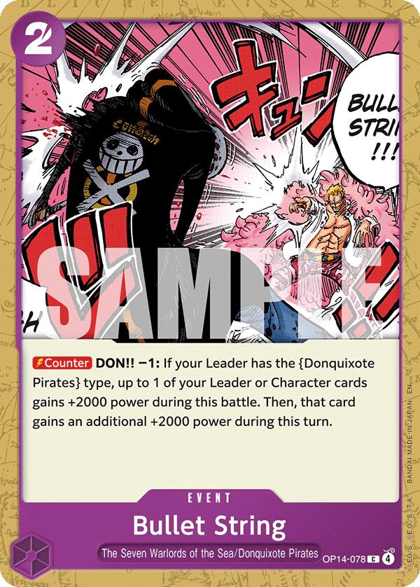 Bullet String OP-14: The Azure Sea's Seven | One Piece | CardTrader