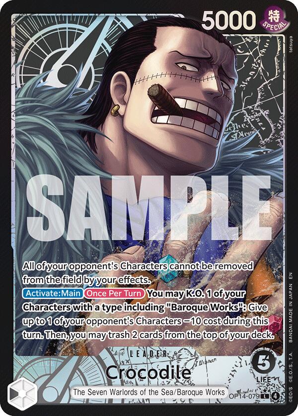 Crocodile OP-14: The Azure Sea's Seven | One Piece | CardTrader