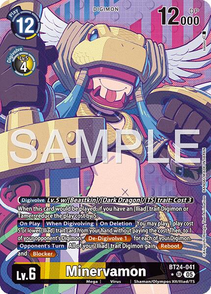 Minervamon BT-24: Time Stranger | Digimon | CardTrader