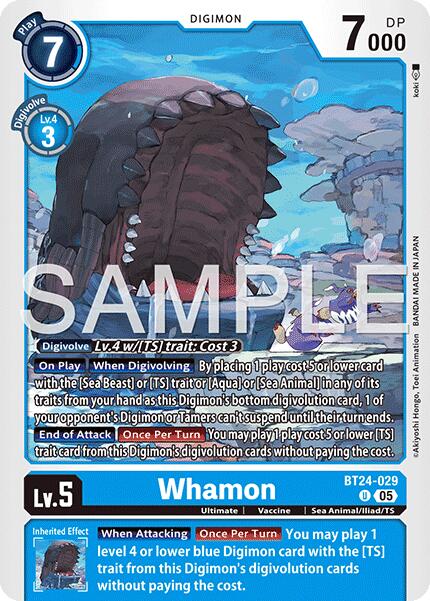 Whamon BT-24: Time Stranger | Digimon | CardTrader