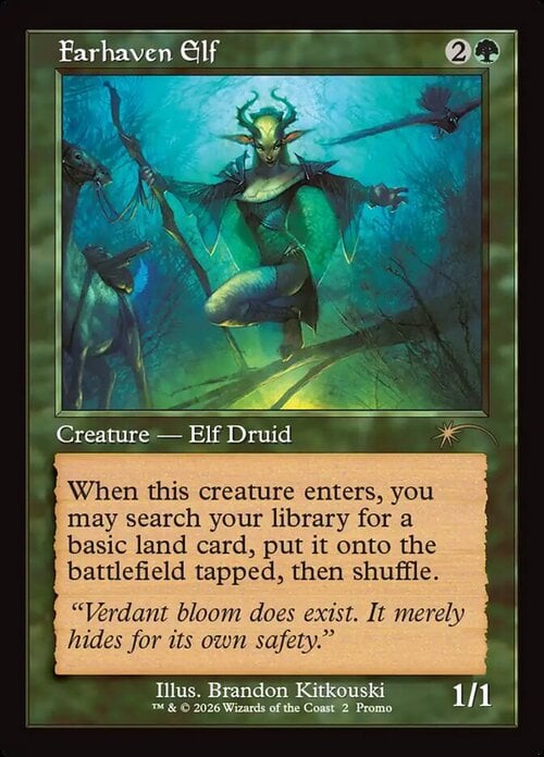 Elfa del Rifugio Lontano Wizards Play Network | Magic | CardTrader