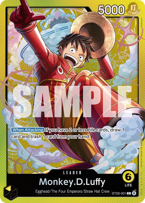 Monkey.D.Luffy ST-29: Starter Deck Egghead | One Piece | CardTrader