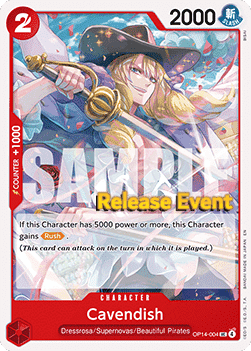 Cavendish OP-14: The Azure Sea's Seven Promos | One Piece | CardTrader