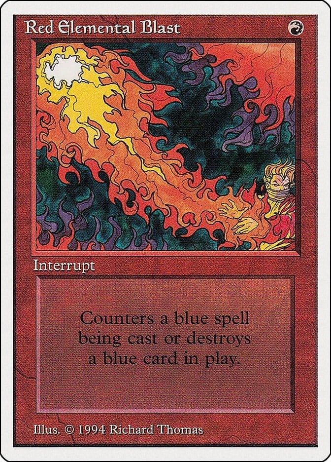 Red Elemental Blast Summer Magic / Edgar | Magic | CardTrader