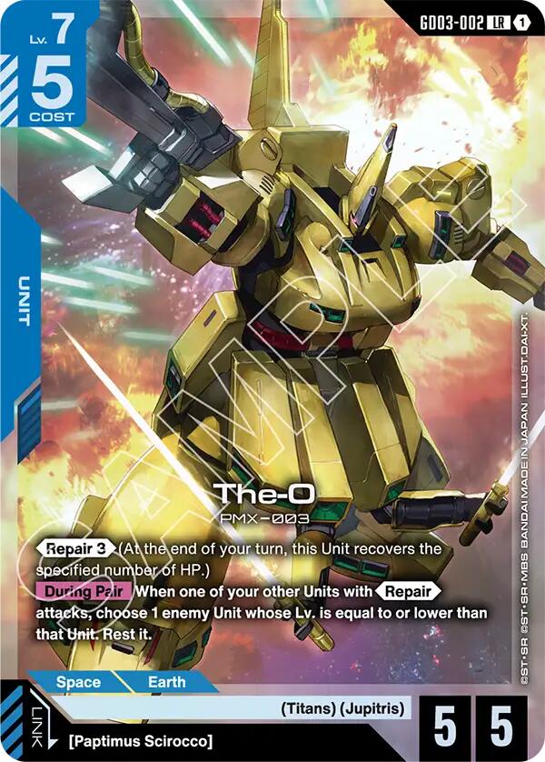 The-O GD-03: Steel Requiem | Gundam | CardTrader
