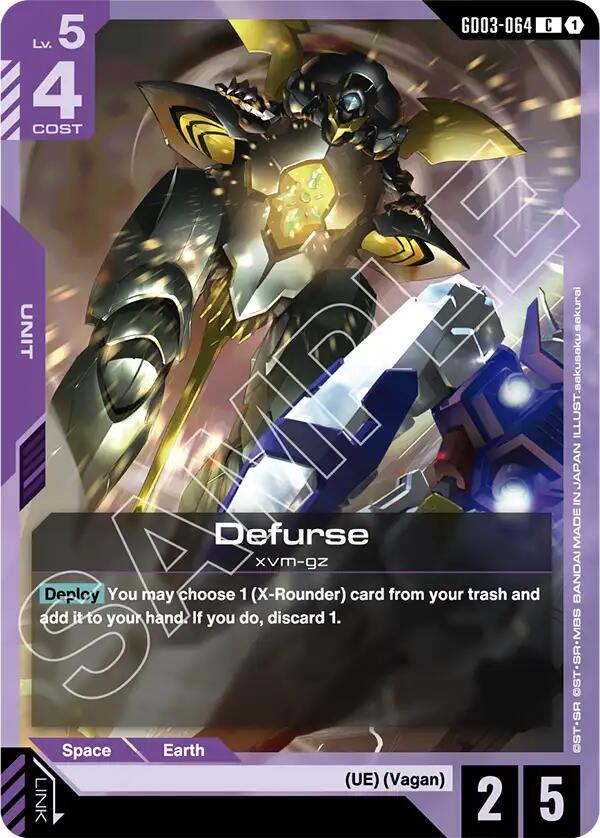 Defurse GD-03: Steel Requiem | Gundam | CardTrader