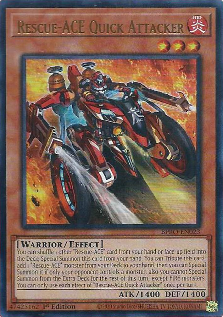 Rescue-ACE Quick Attacker Burst Protocol | Yu-Gi-Oh! | CardTrader