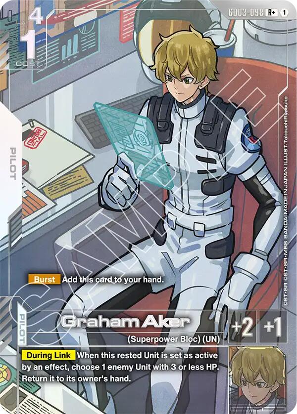 Graham Aker GD-03: Steel Requiem | Gundam | CardTrader