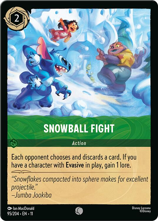 Snowball Fight Winterspell | Lorcana | CardTrader